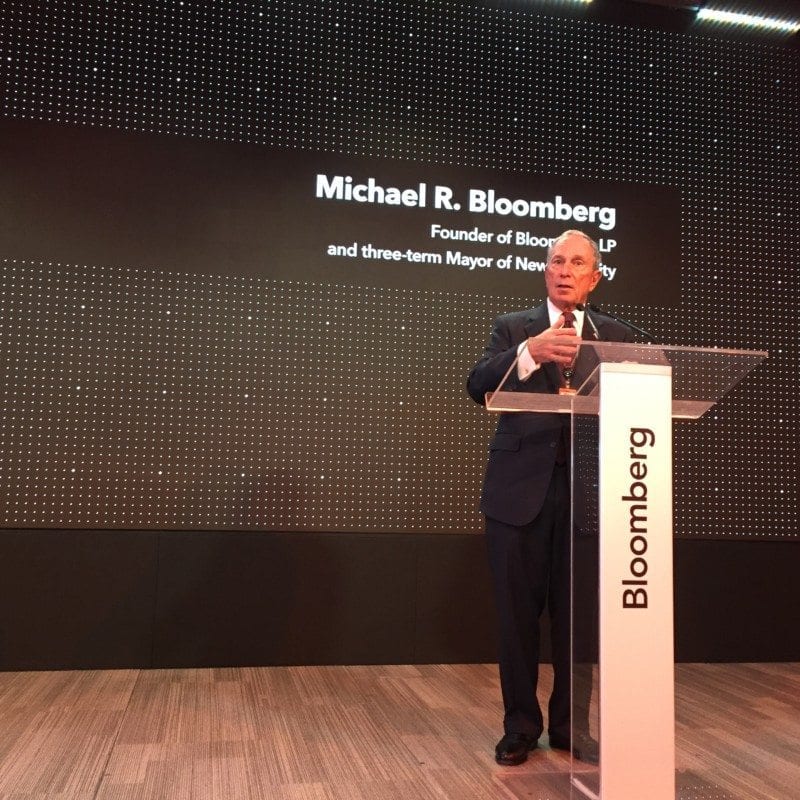Mike Bloomberg Urges CEOs to Invest in Sustainable Businesses ...