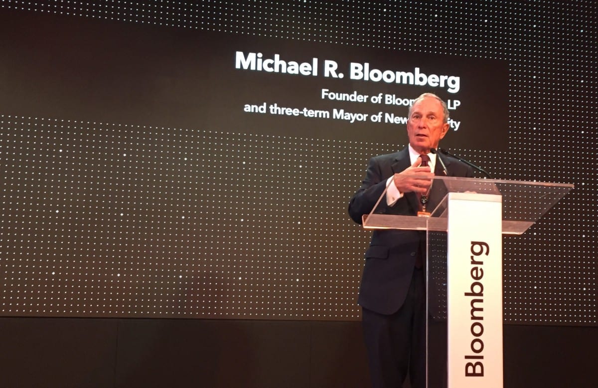 Mike Bloomberg Urges CEOs to Invest in Sustainable Businesses ...